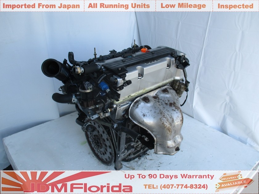 JDM 2003-2011 HONDA ELEMENT 2.4L DOHC I-VTEC EGR ENGINE ONLY ( K24A.EGR )